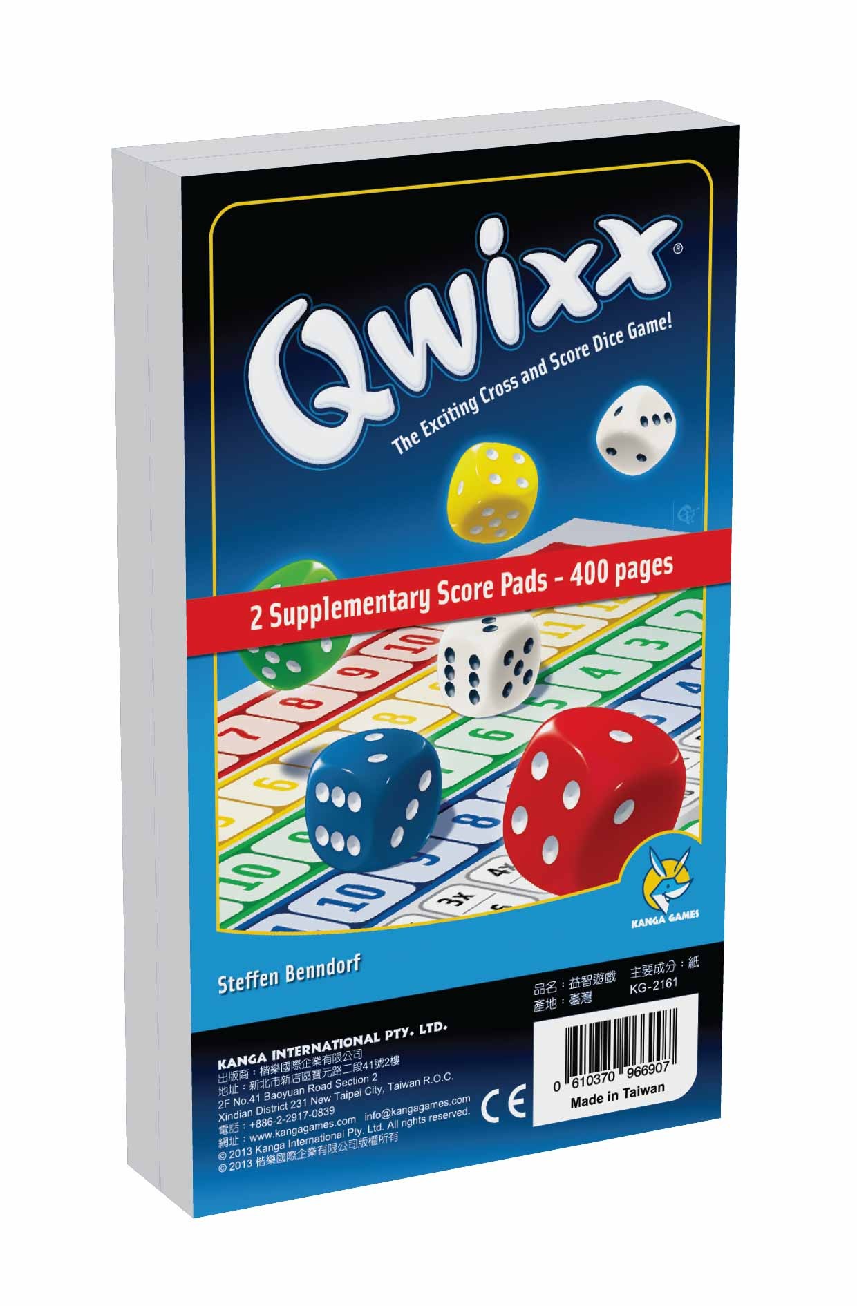 Quickos Qwixx - Supplementary Meter Group | Kanga board game - New ...